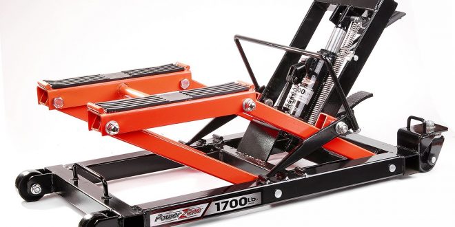 central hydraulics high position motorcycle lift | Reviewmotors.co